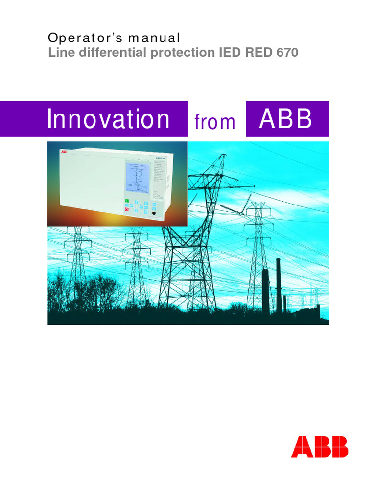 Om Red 670 | PDF | Electrical Impedance | Logic Gate