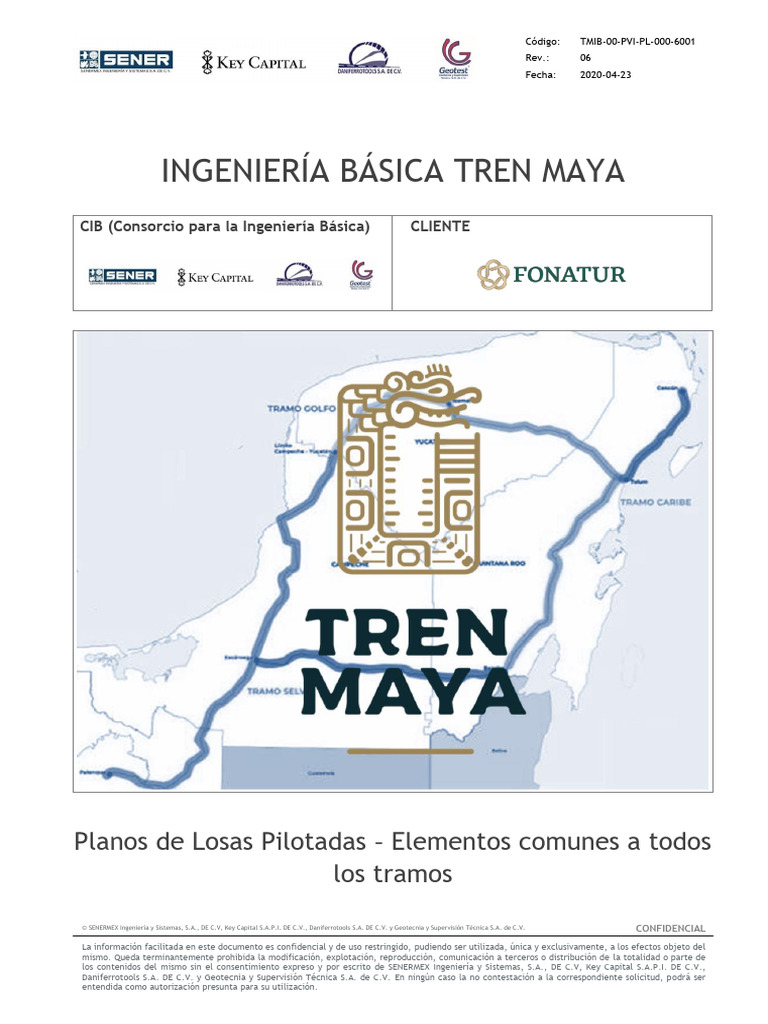TMIB-00-PVI-PL-000-6001 - 06 - Planos Losas Pilotadas | PDF | Ciencias ...