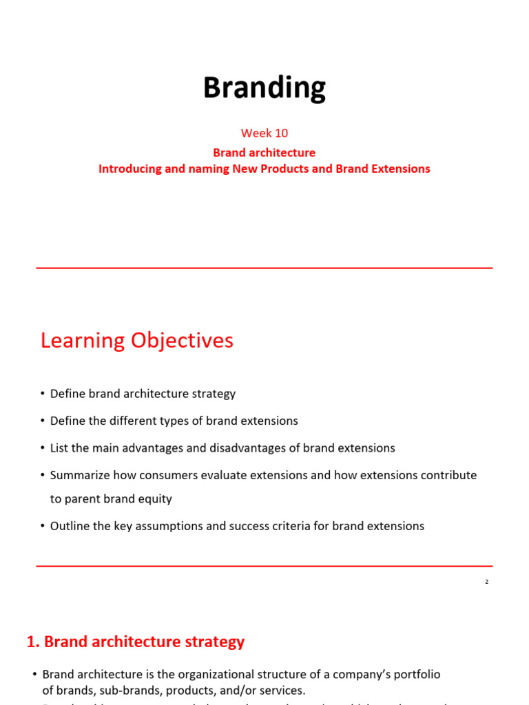 Week 10 Slides - C12 + 13 | Download Free PDF | Brand | Marketing