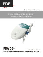 User Manual For Dentsply Cavitron Plus Ultrasonic Scaler | PDF