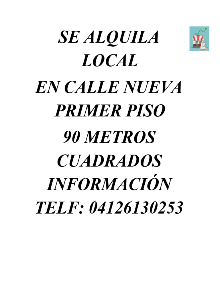 Se Alquila Local | PDF
