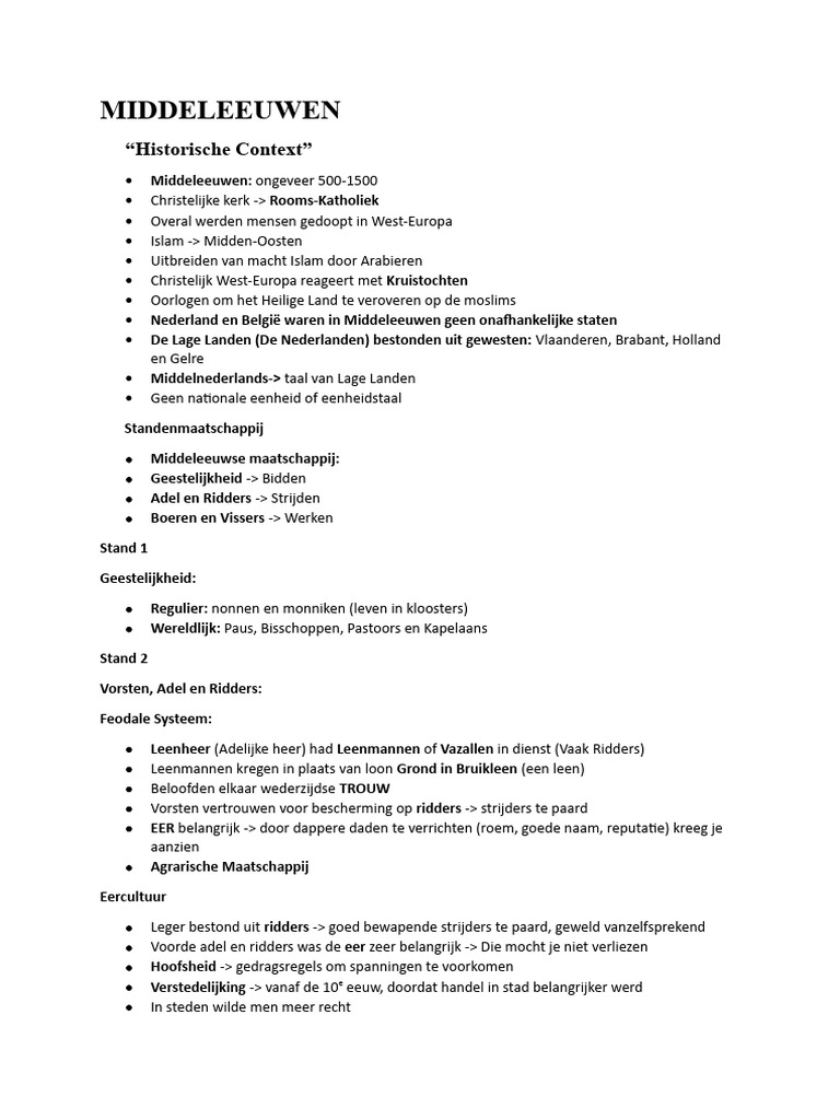 Nederlands Literatuur | PDF