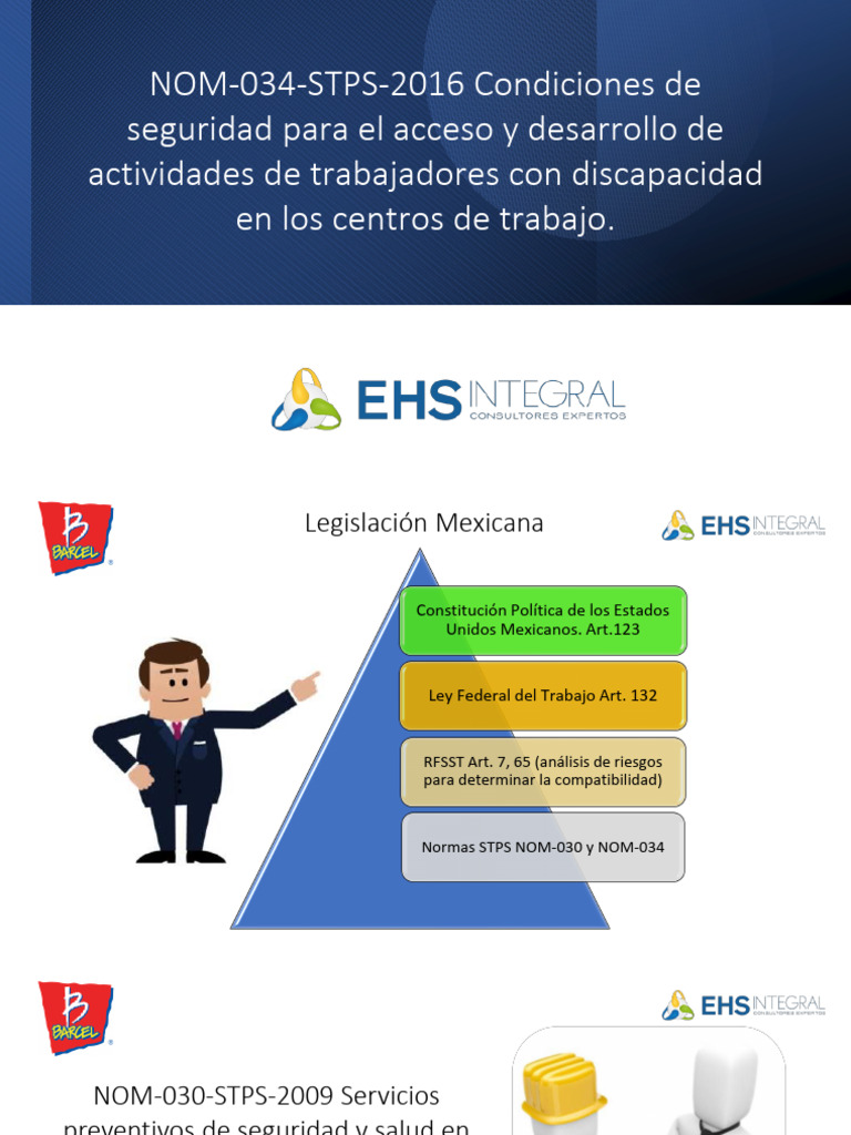 Presentacion NOM 034 | PDF