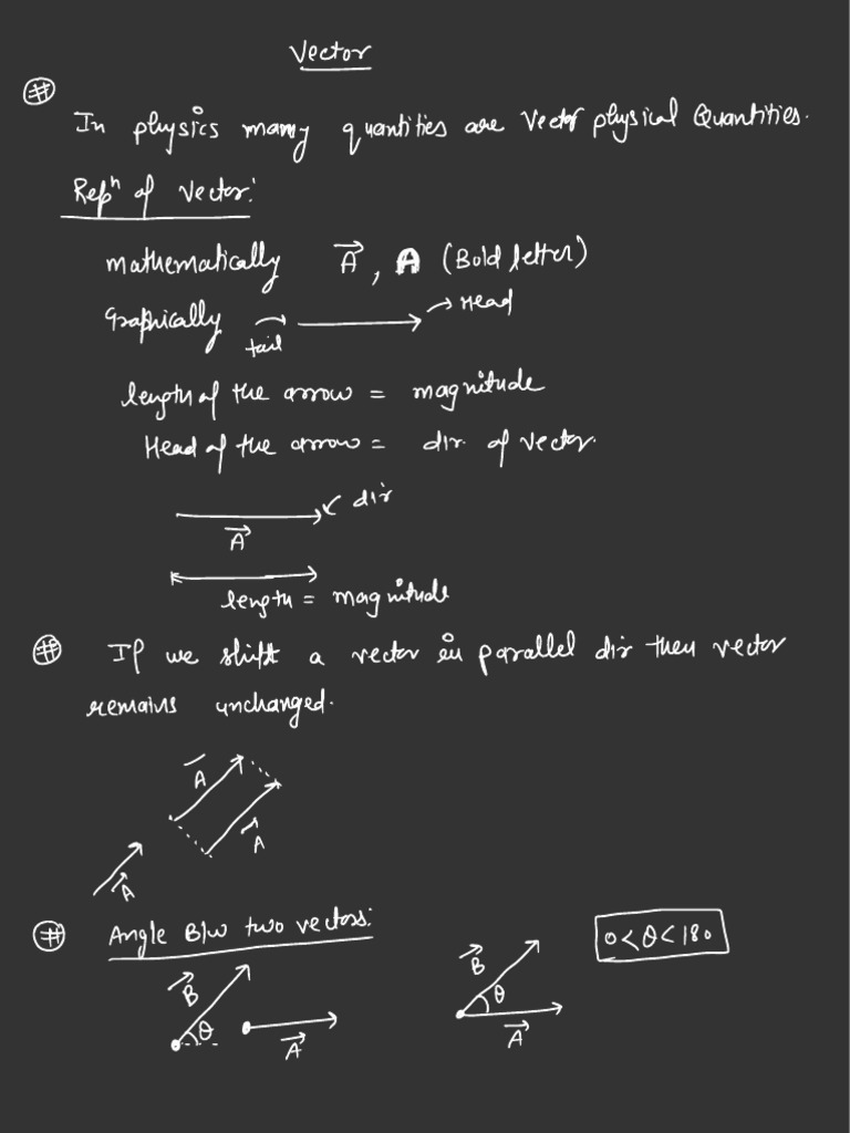 Vector | PDF | Euclidean Vector | Algebra
