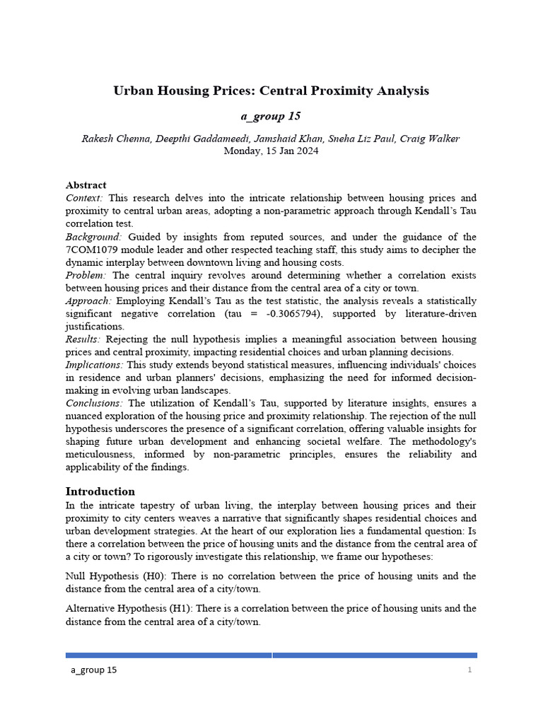 Final Report | PDF | Histogram | Regression Analysis