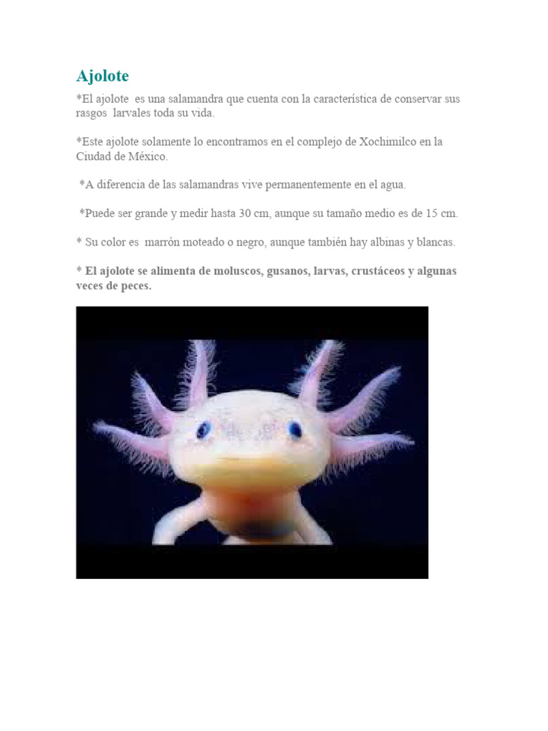 Ajolote Mexicano | PDF | Ciencia y matemáticas | Ficción general