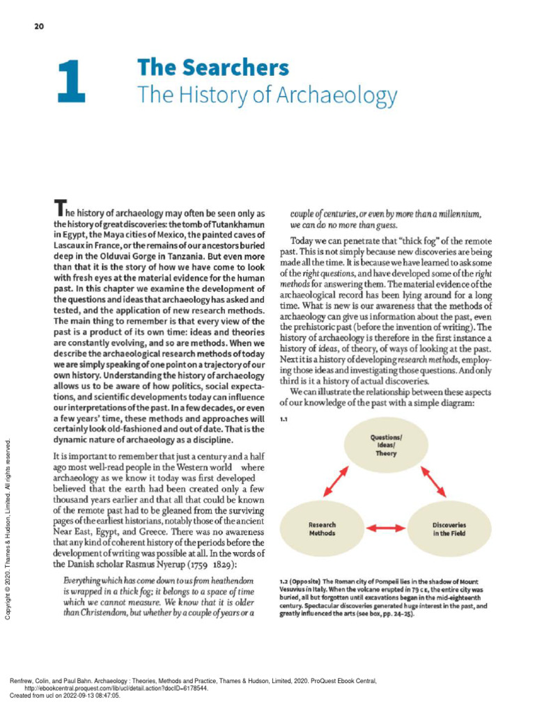Archaeology Theories Methods and Practice - (1 The Searchers The History of Archaeology ...