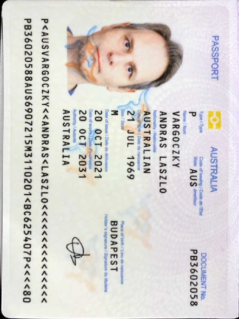 ALV Passport 20.10.2031 | PDF