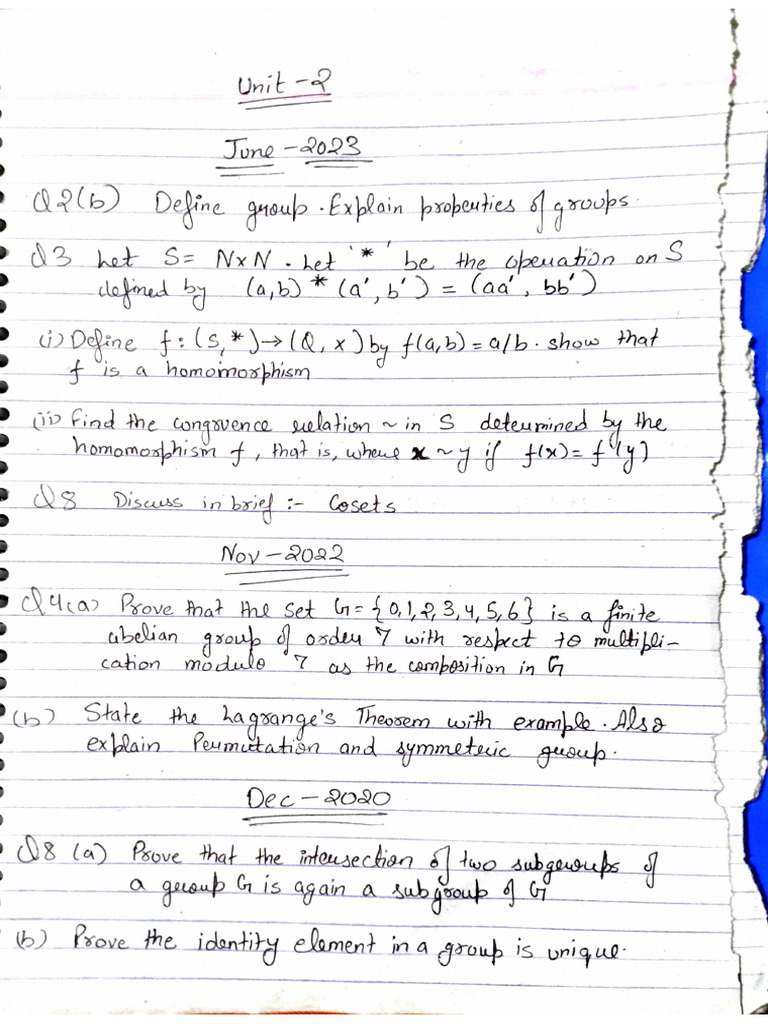 Discrete Unit 2 | PDF