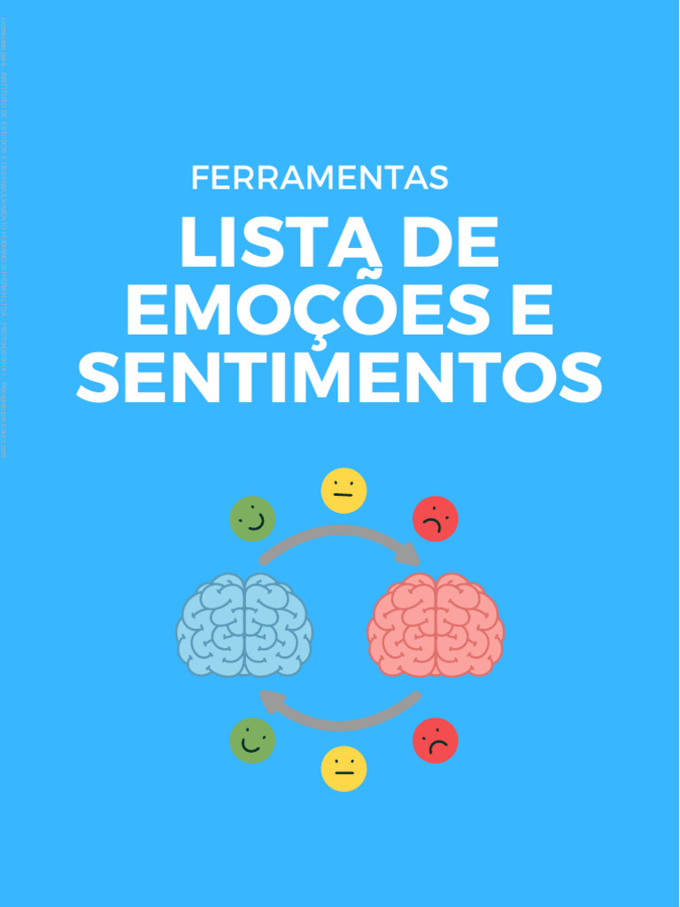 Lista de Emoções e Sentimentos | PDF