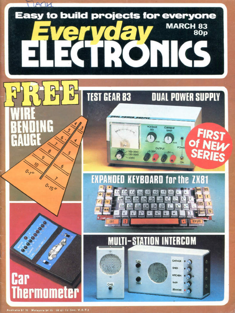 Everyday Electronics 1983 03 | PDF