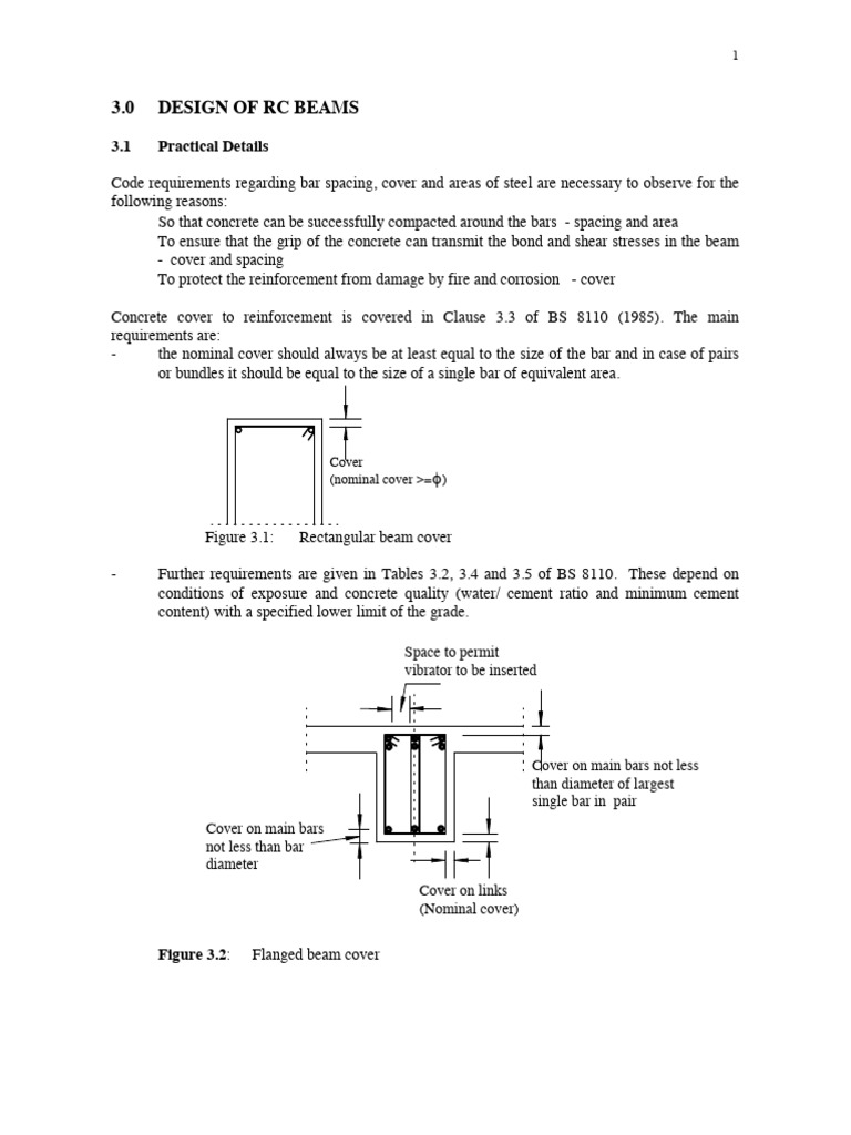 Beam Designing | PDF | Concrete | Beam (Structure)