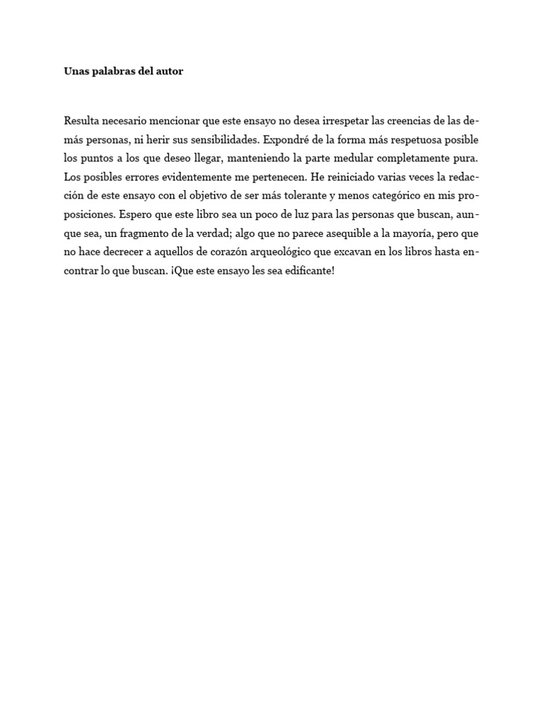 A Dios No Lo Conocemos - Daniel Torrez Hodgson | PDF | Biblia | Tetragrammaton