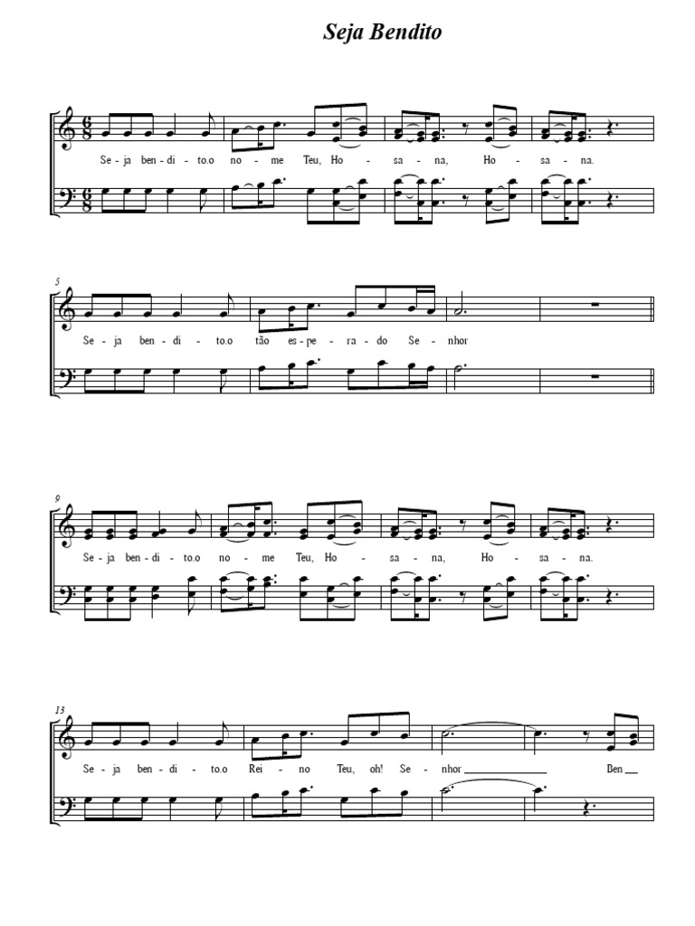 Seja Bendito | PDF
