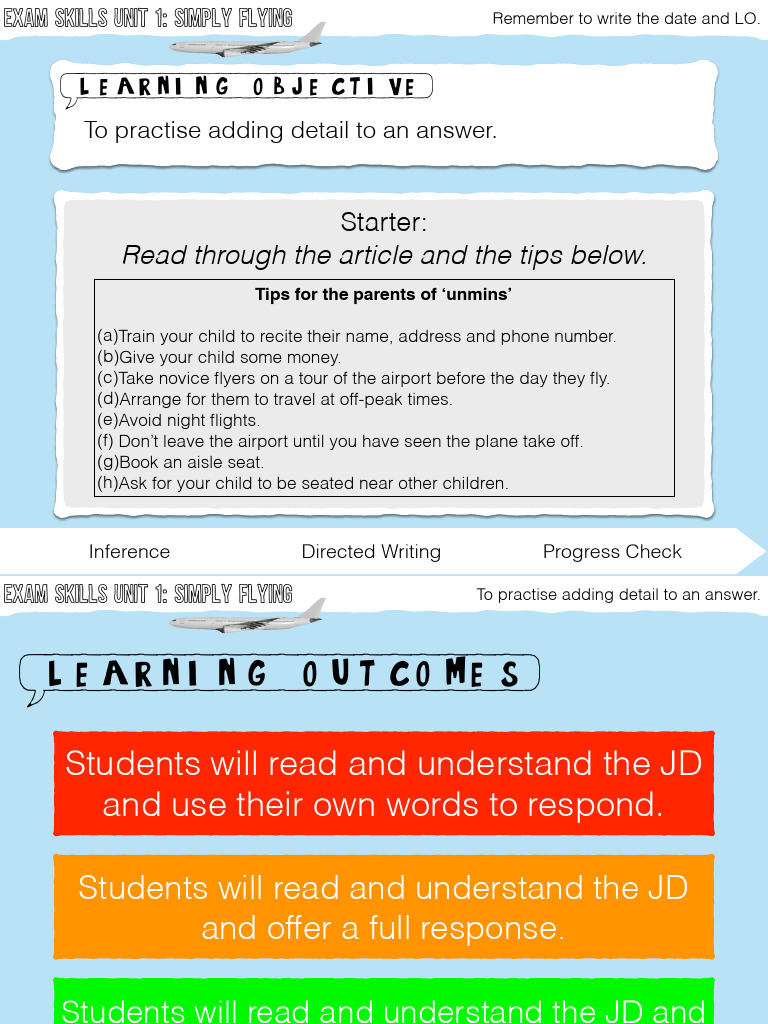 Simply Flying Lesson 2 Presentation | PDF | Behavioural Sciences ...