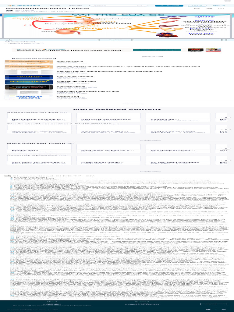 Glucocorticod-DHYD TPHCM | PDF
