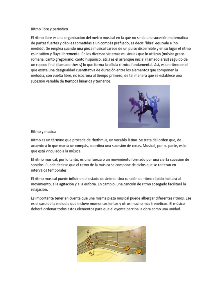 Ritmo Libre y Periodico | PDF | Arte