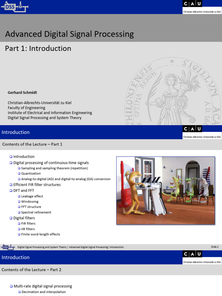 Adsp 01 Introduction | PDF