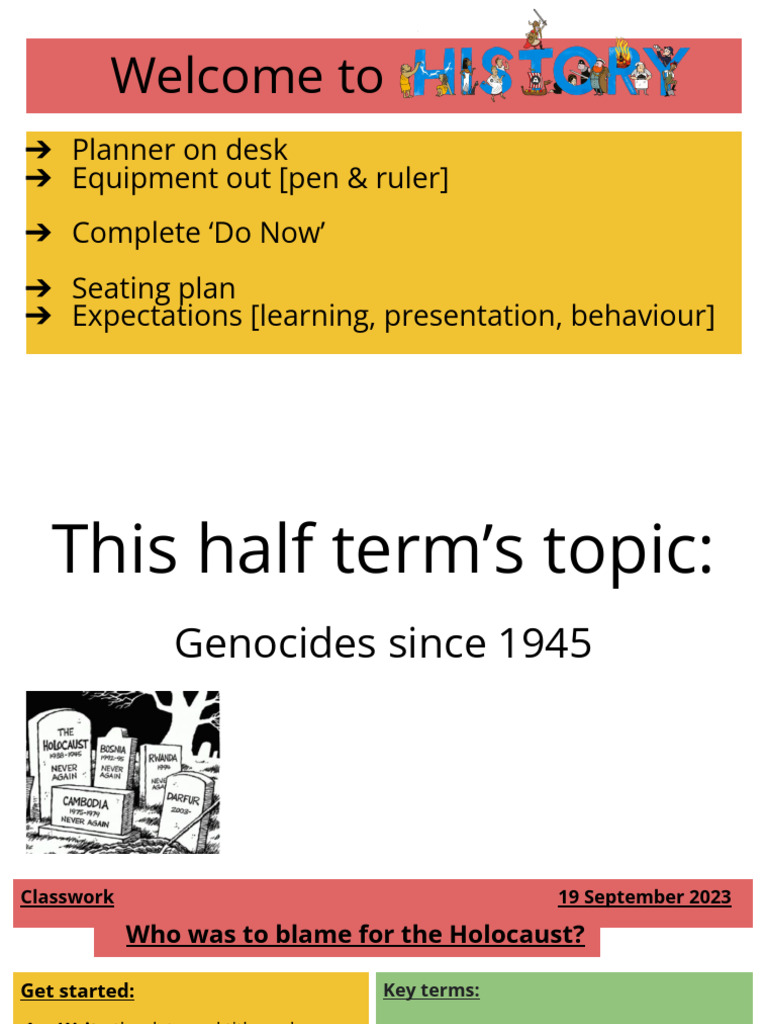 Genocide Studies Class Guide | PDF | The Holocaust | Genocides