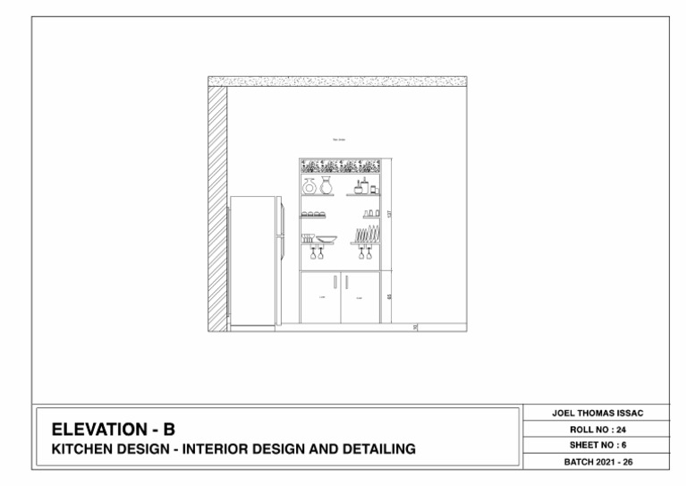 Elevation Kitchen Deisgn | PDF