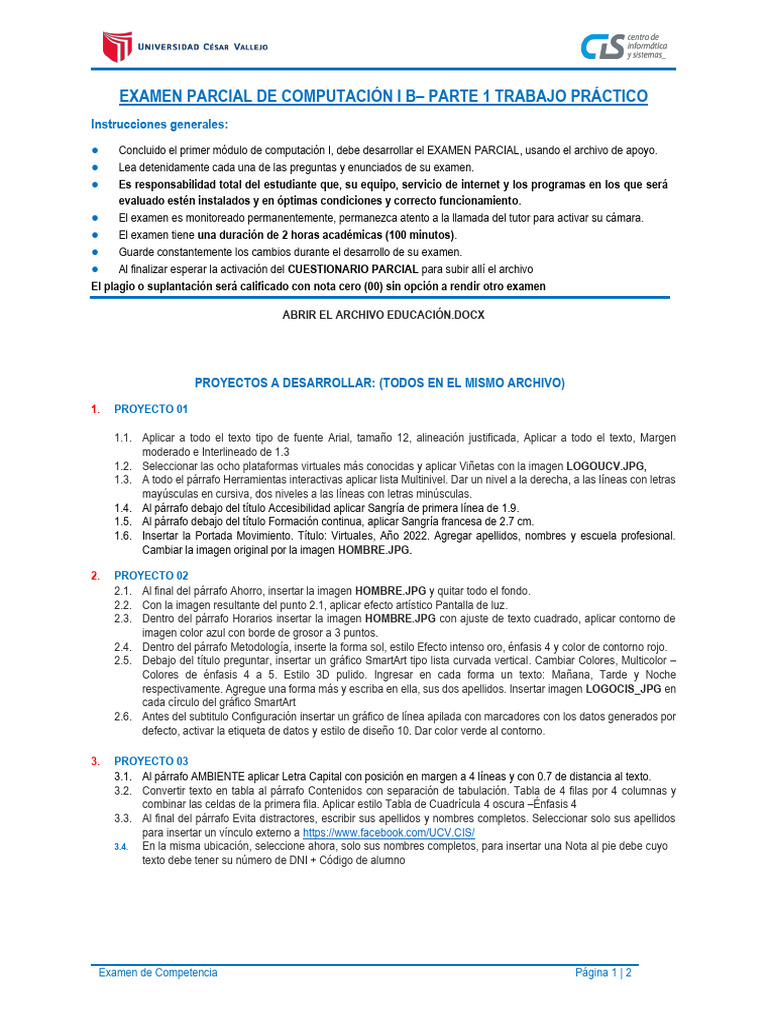 Instrucciones B | PDF | Diseño gráfico