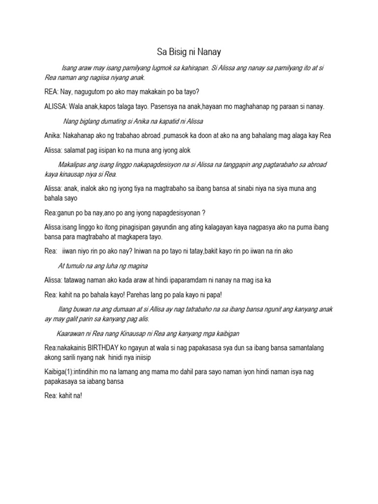 Sa Bisig Ni Nanay Angel | PDF