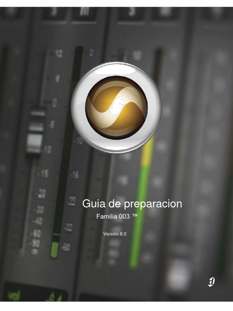 Manual en Spanish Digi 003 Consola | PDF | Mac OS | Electrónica