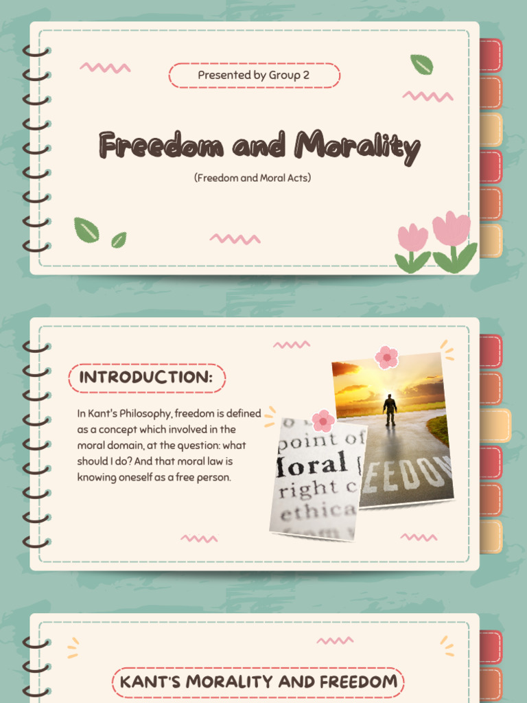 Freedom and Morality | PDF