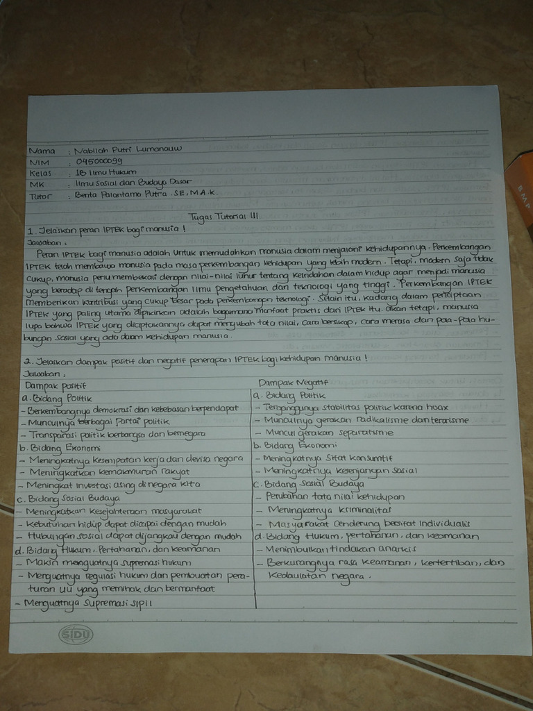 Tugas Iii Isbd | PDF