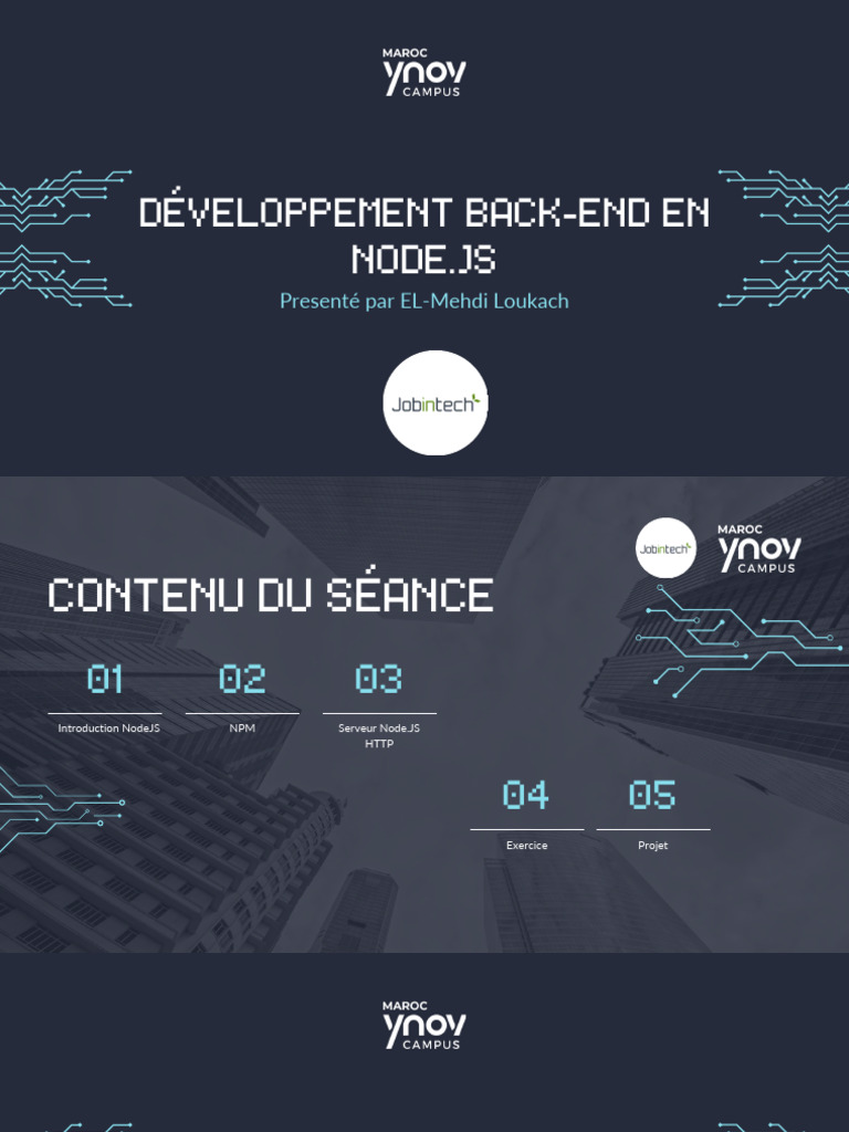 Back End Development With Node JS Part 1 | PDF | Mise en réseau ...