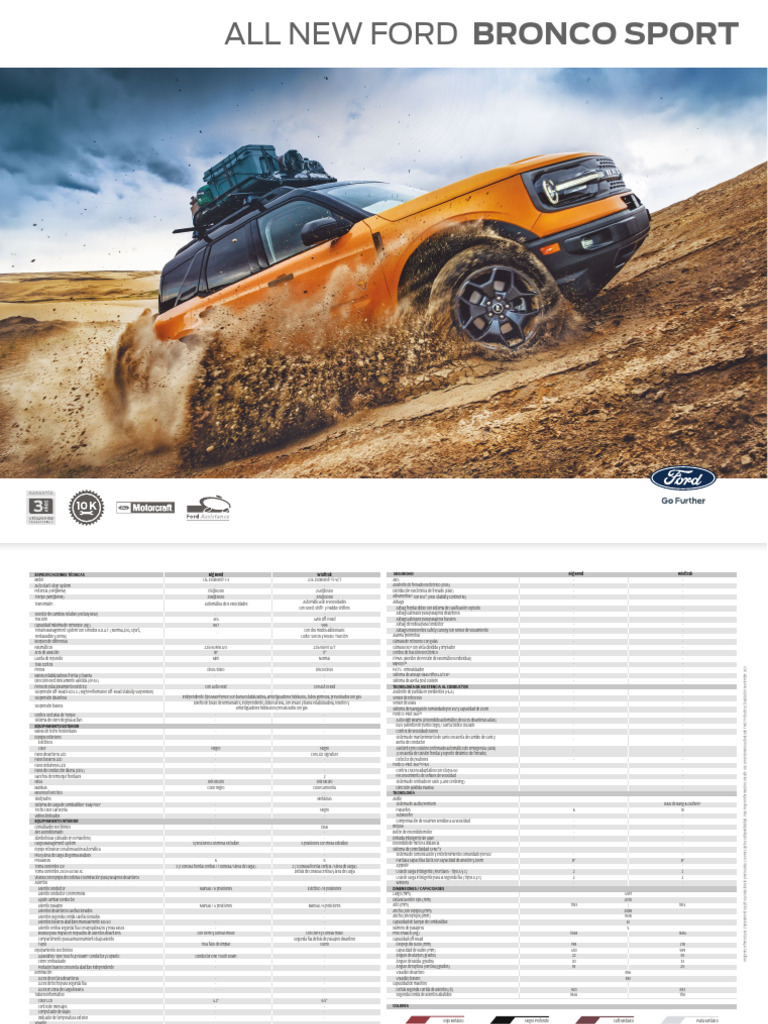FT Bronco Sport | PDF