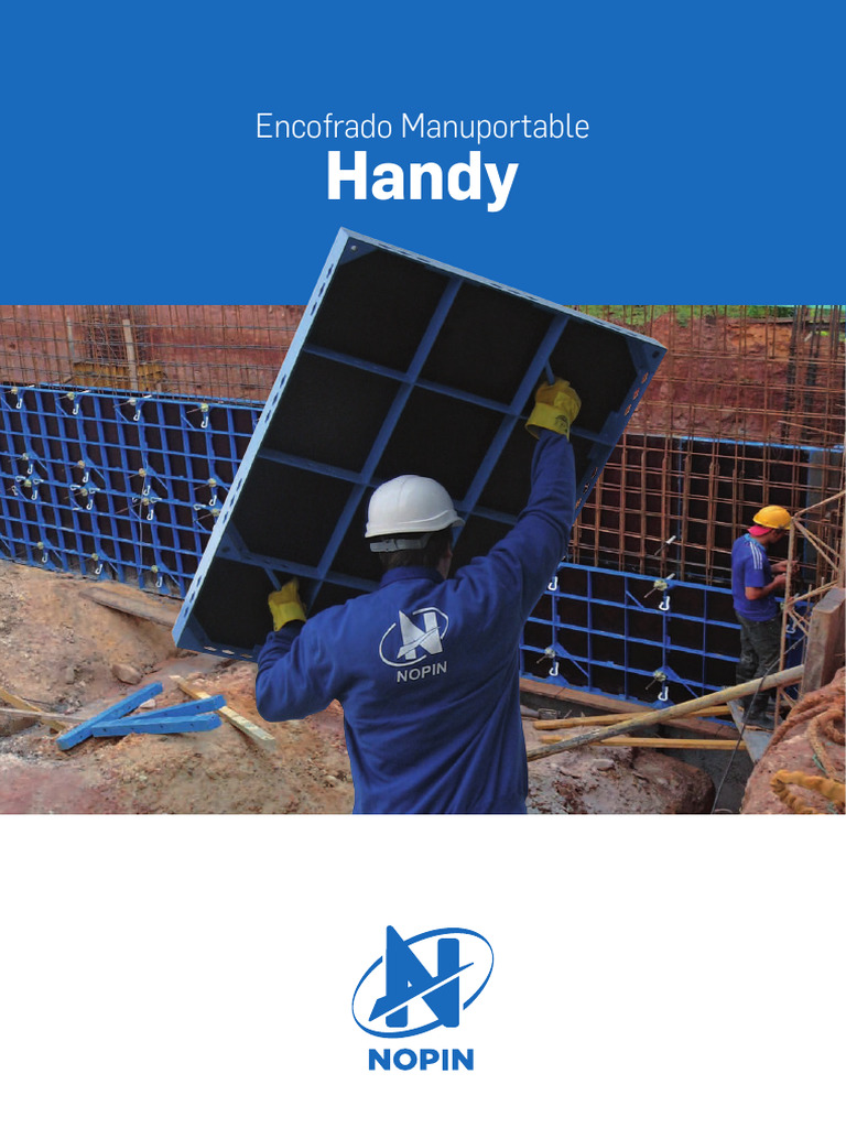Encofrado Manuportable Handy NOPIN | PDF | Diseño | Bienes raíces