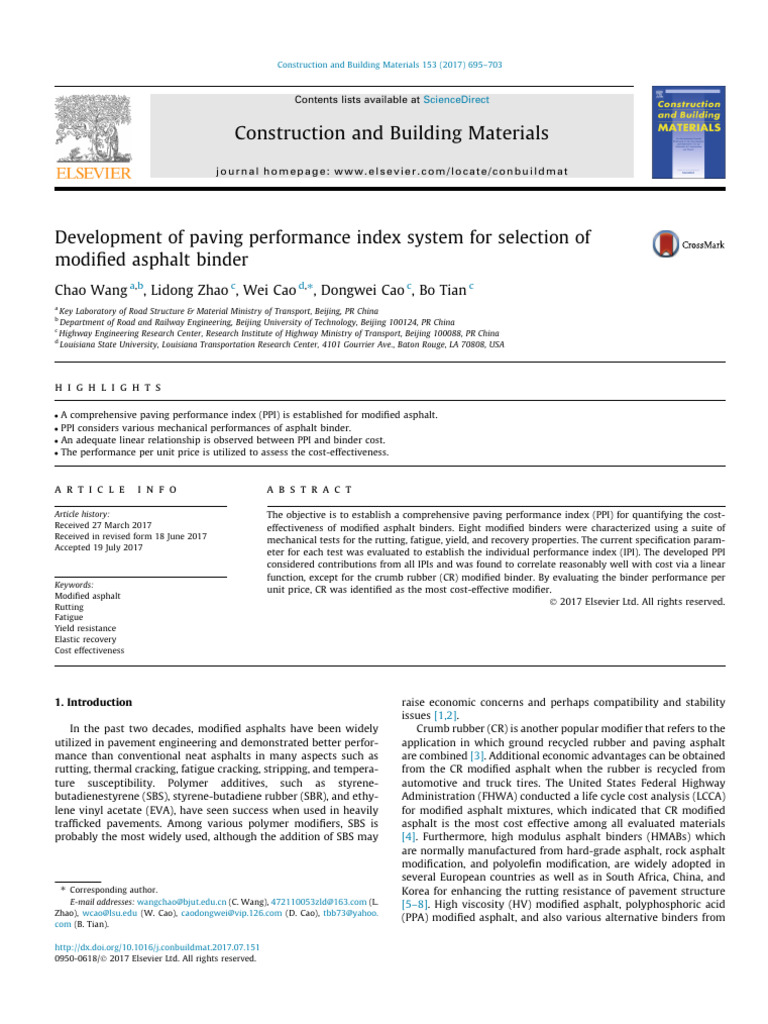 Wang 2017 | PDF | Deformation (Engineering) | Fatigue (Material)