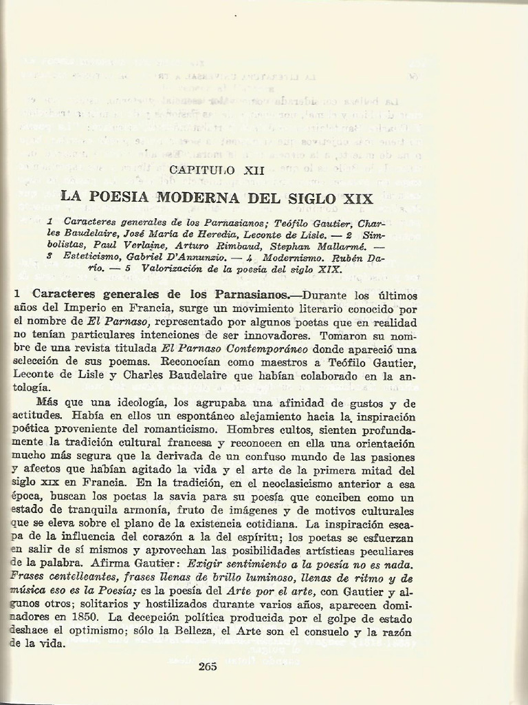 Álvarez, M. (2018) - La Poesía Moderna Del Siglo XIX | PDF