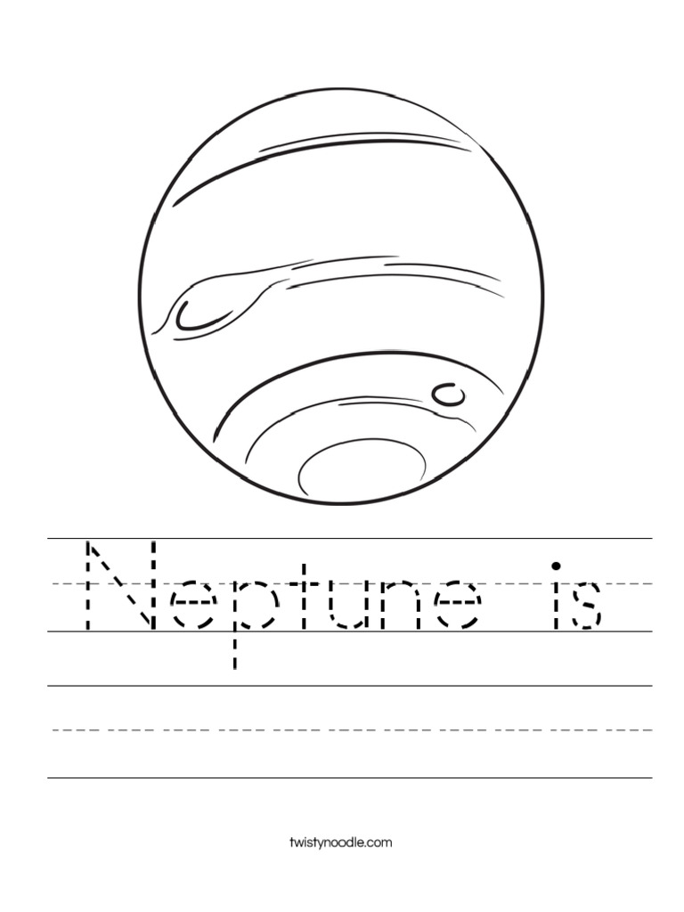 Neptune Is Worksheet | PDF
