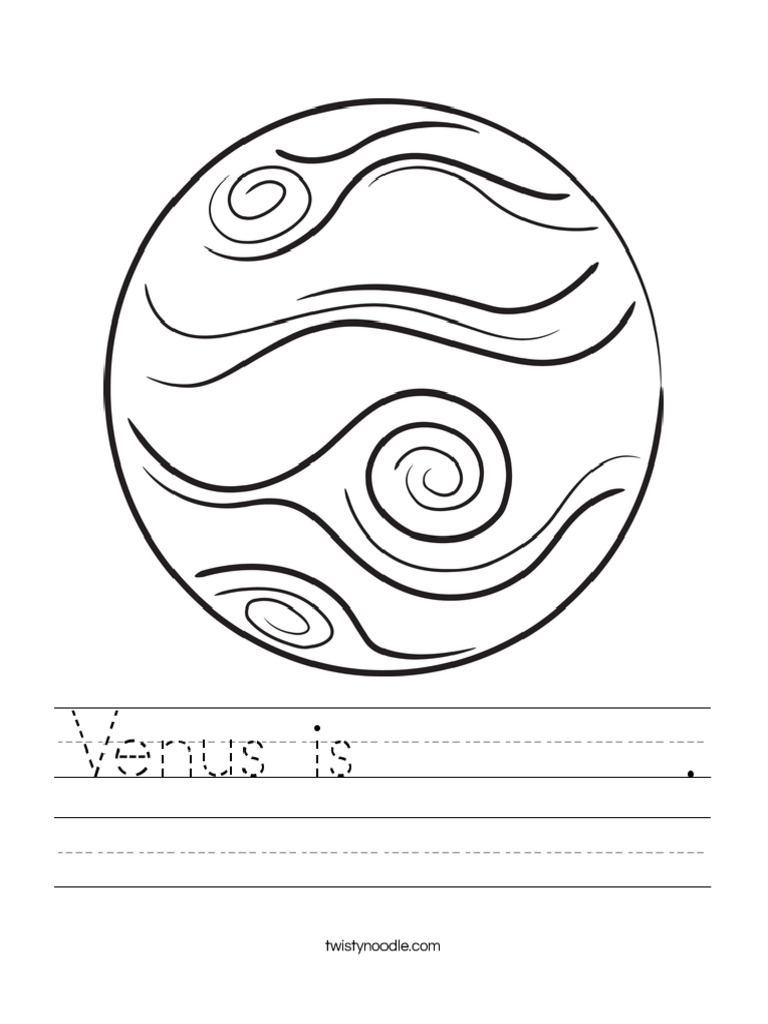 Venus Is Worksheet | PDF