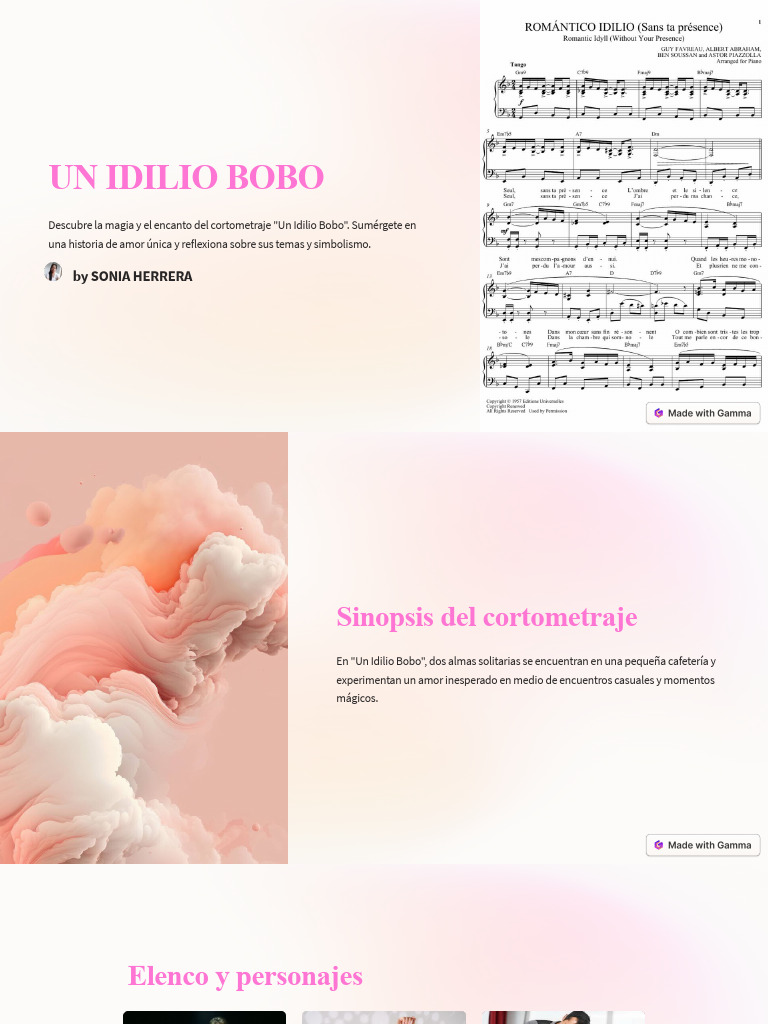 Un Idilio Bobo | PDF