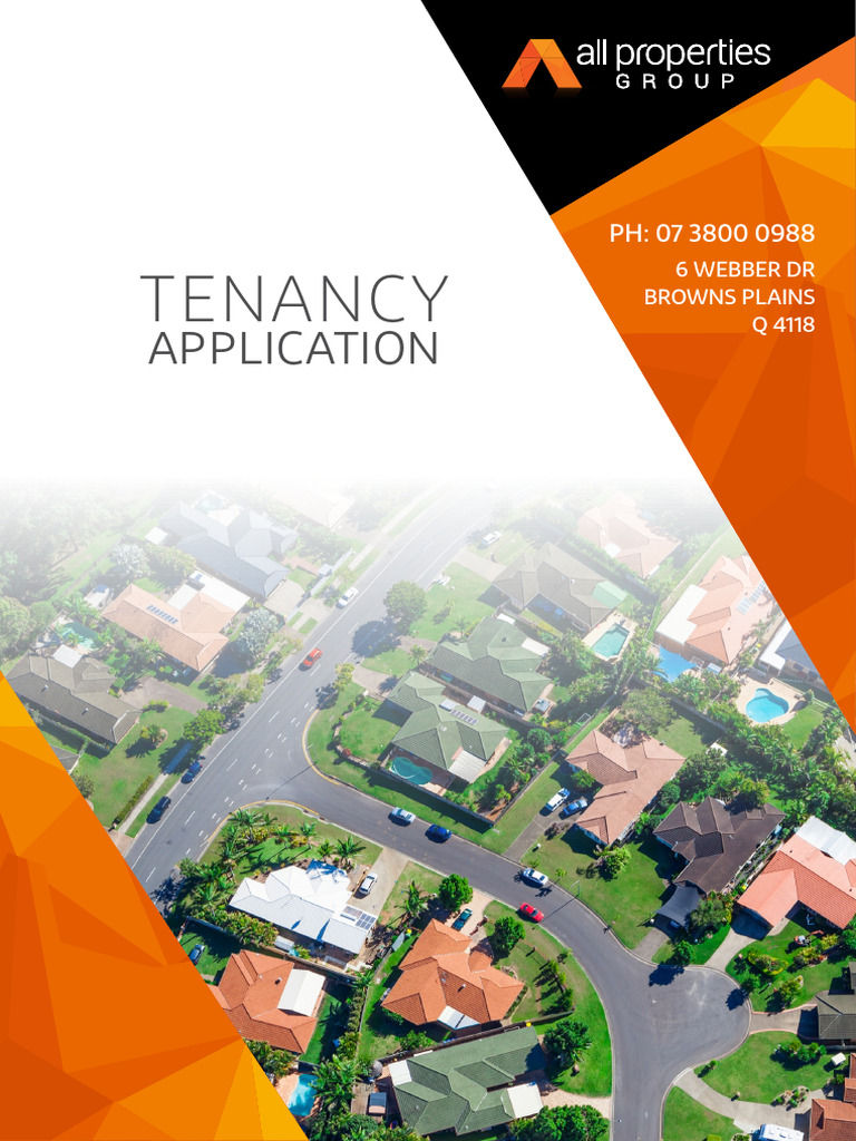 Application Form | PDF | Lease | Leasehold Estate