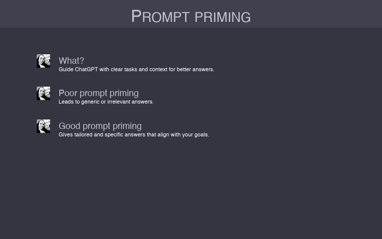 Prompt Priming | PDF