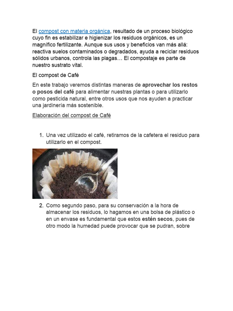 Compost | PDF | Compost | café