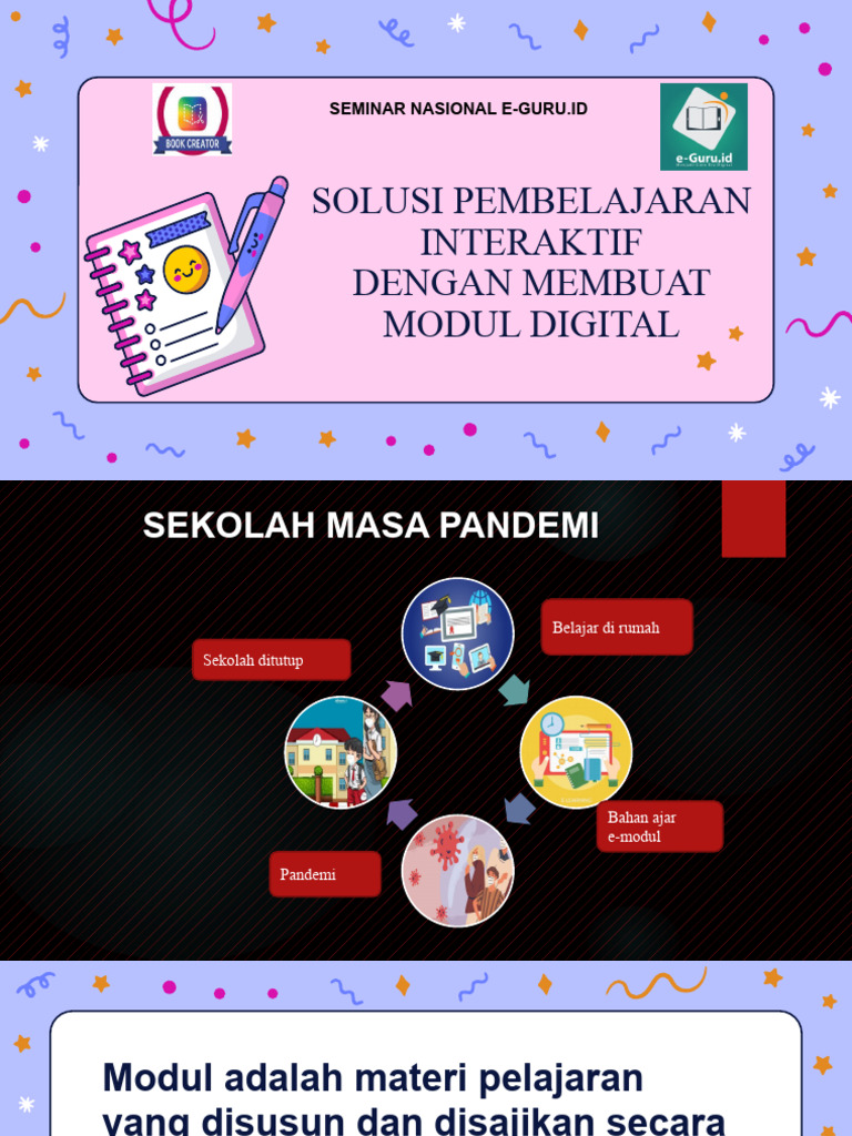 Modul Digital Interaktif untuk Seminar Nasional | PDF | Karier ...