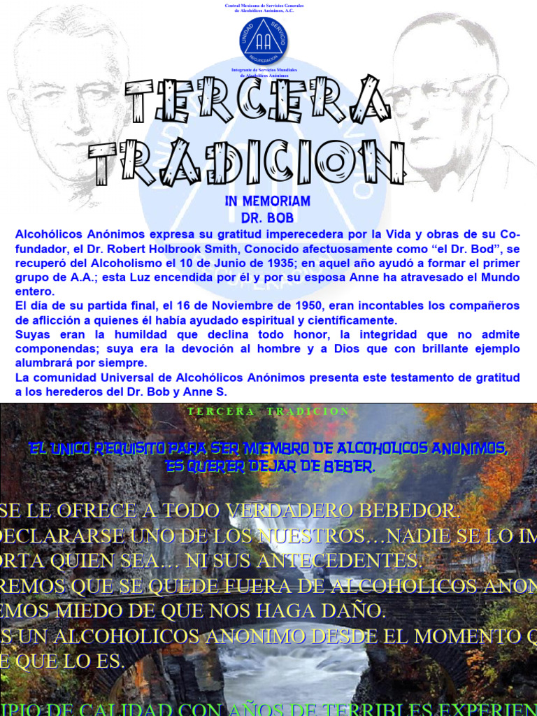 Tercera Tradicion | PDF