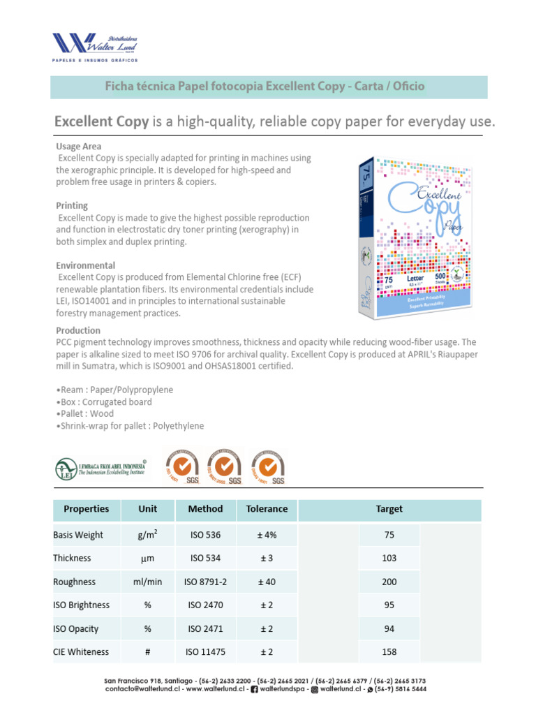 Ficha Excellent | PDF