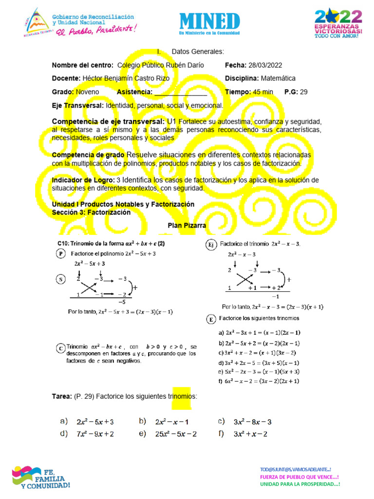 28 Al 01-04-22 9° Mat | PDF
