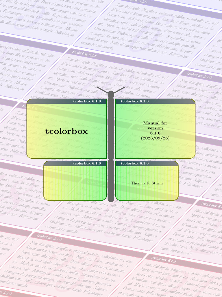 Manual Tcolorbox Latex | Download Free PDF | Library (Computing ...