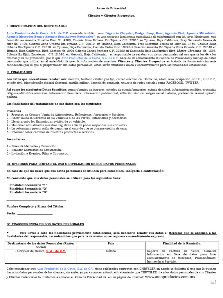 Formato Aviso de Privacidad | Descargar gratis PDF | Cookie HTTP ... Formato Aviso de Privacidad | Descargar gratis PDF | Cookie HTTP ...