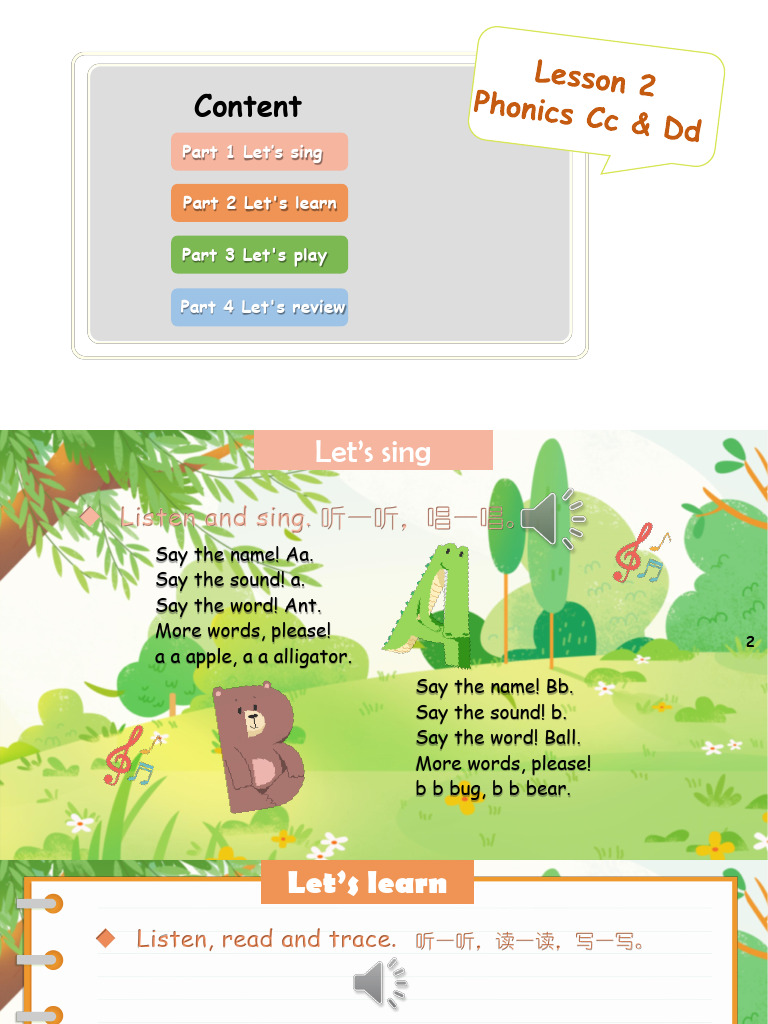 Phonics Lesson: Cc & Dd Activities | PDF | Language Arts & Discipline