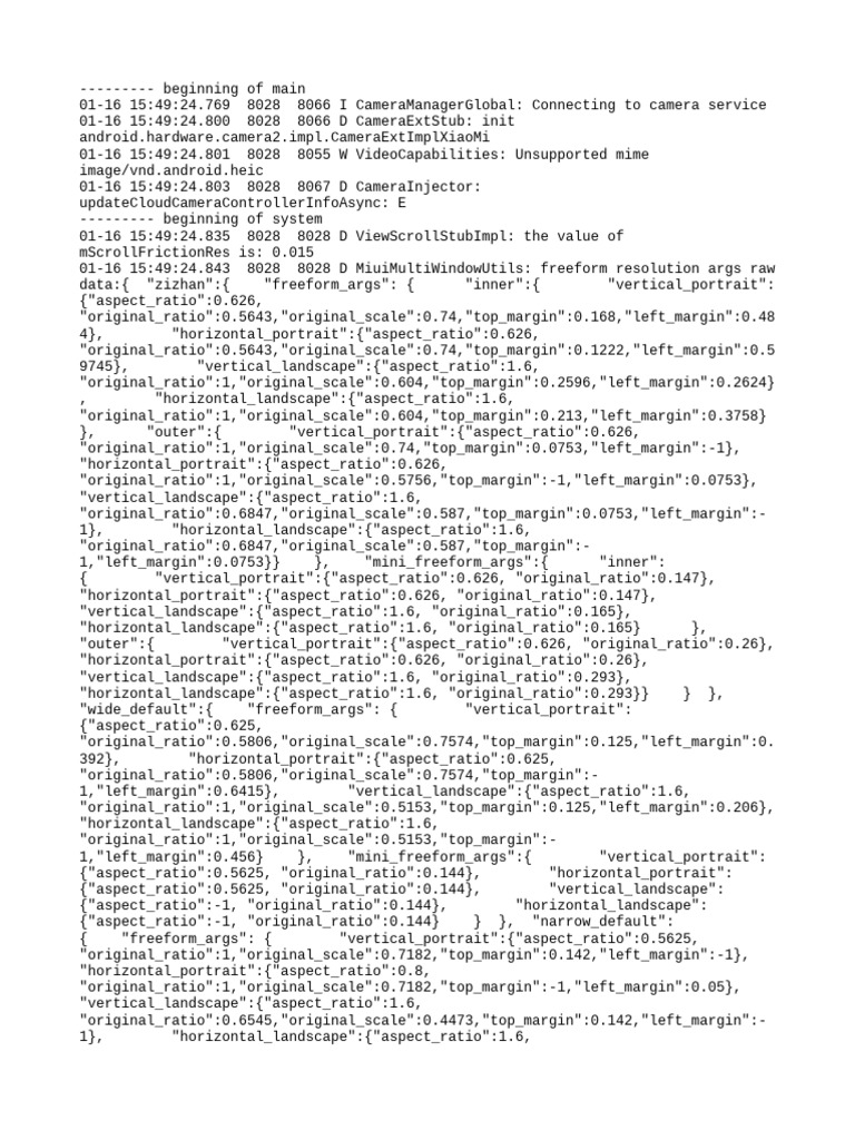 Logcat 1705430964651 | PDF | Software | Computing