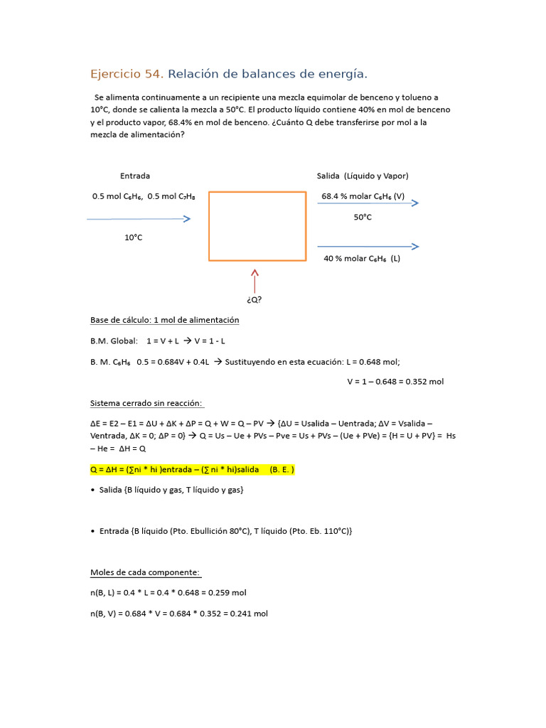 ejercicio-54-ejemplo-de-balance-de-materia-y-energia_compress | PDF | Fases de la materia | Gases