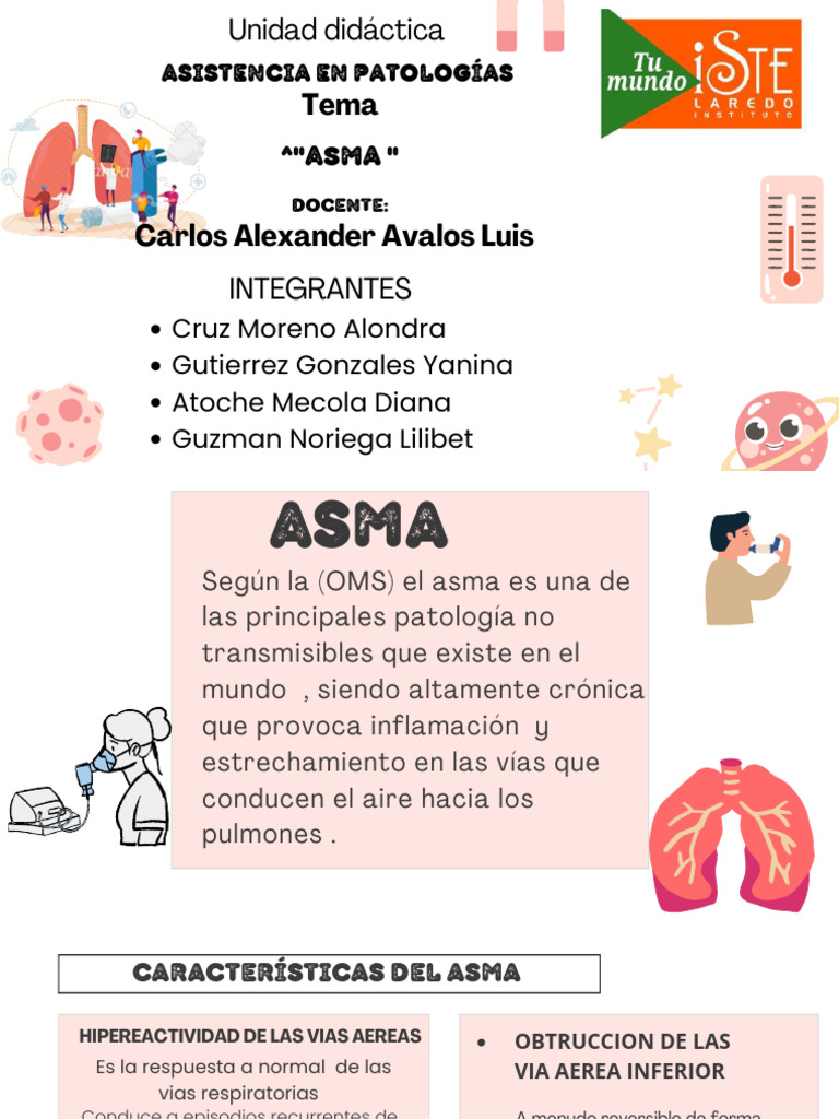 Asma Enfermeria Tecnica | PDF | Asma | Alergia